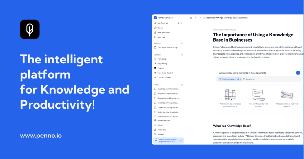 Penno - Your ultimate writing & research platform